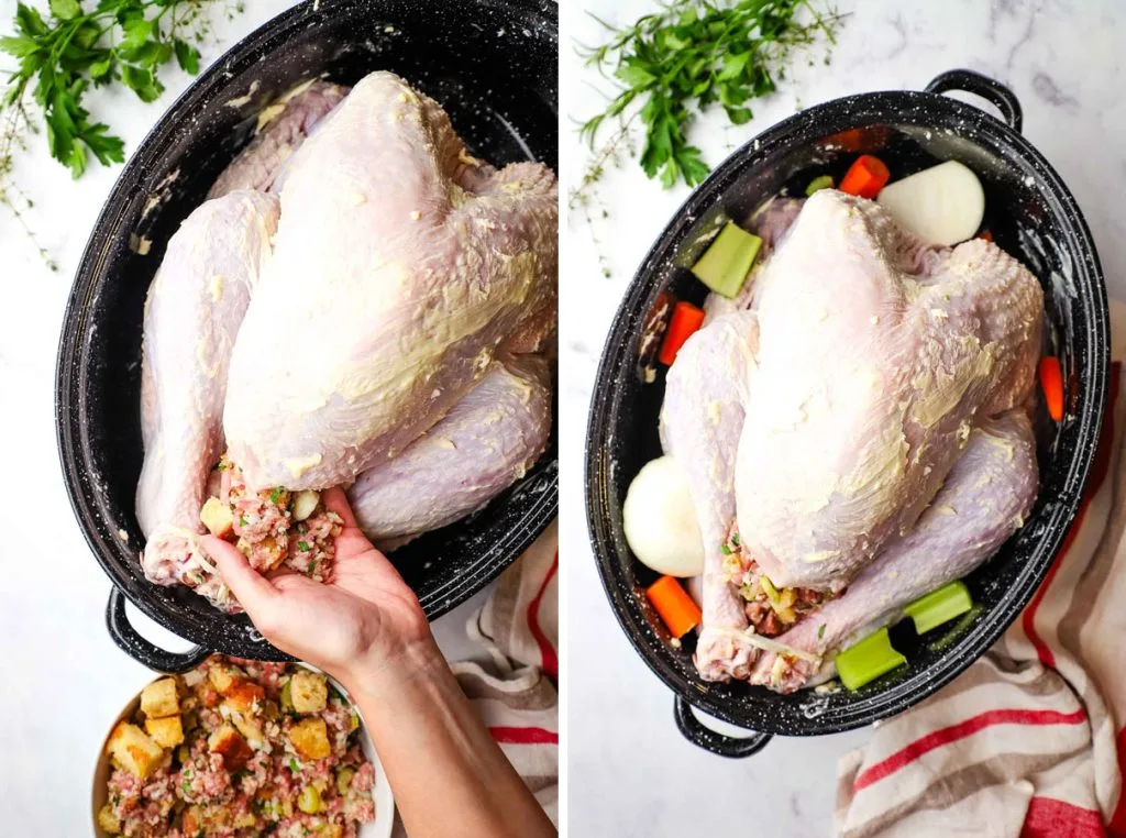 Dinde rôtie au four - Cuisinaweb