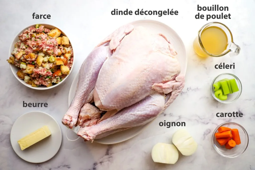 Dinde rôtie au four - Cuisinaweb